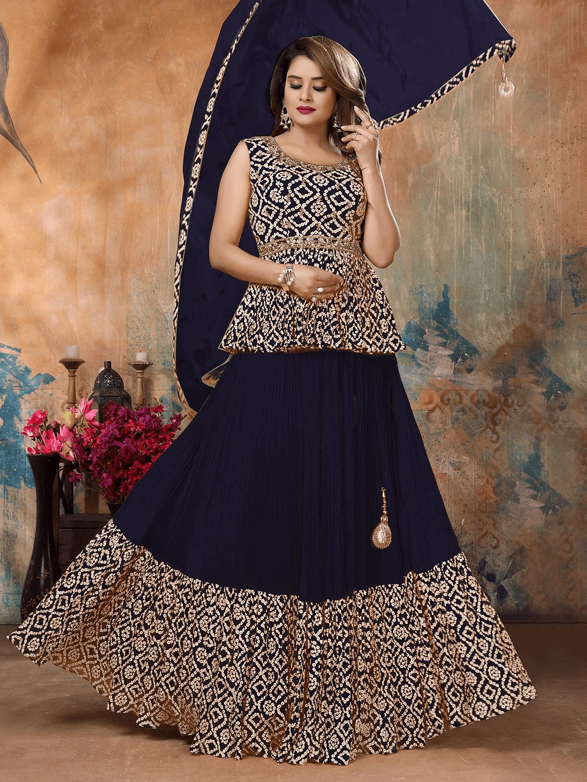 Chic And Classy Indo-Western Dresses To Get A Voguish